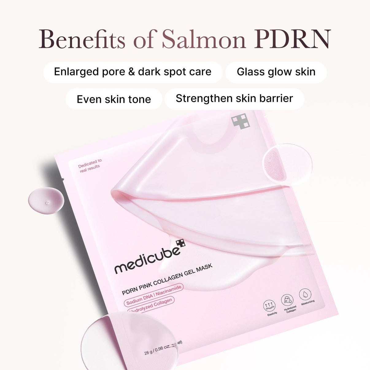 PDRN Pink Collagen Gel Mask – MEDICUBE MY